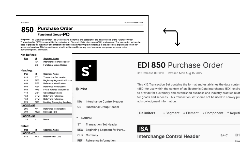 APIs for building EDI integrations - Stedi